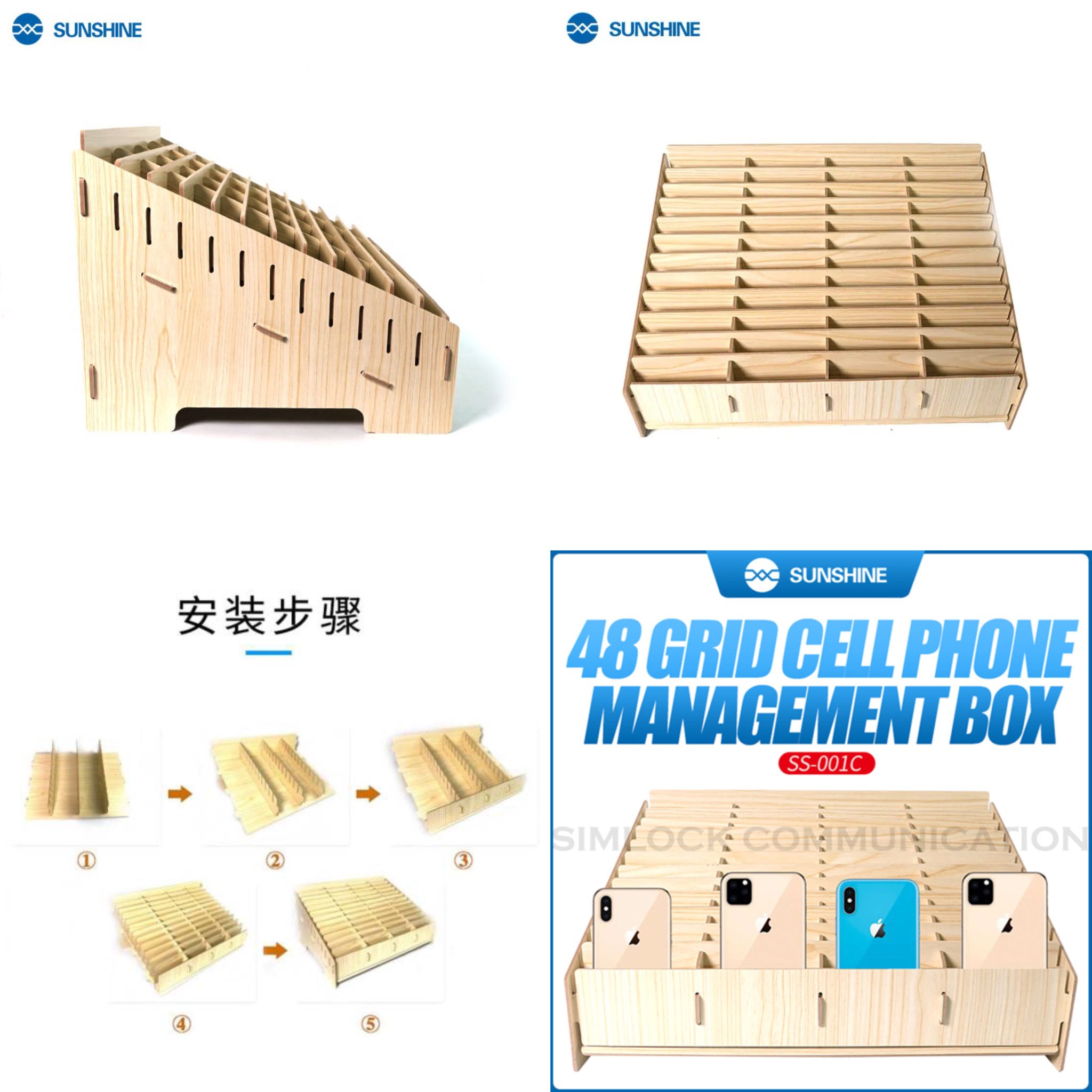 STORAGE BOX OR GRID BOX 48 in one - Easy Tools