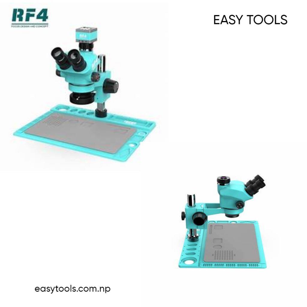 RF4 RF-7050 with TVD2 BASE Stereo Microscope GET BARLOW LENS FREE ...