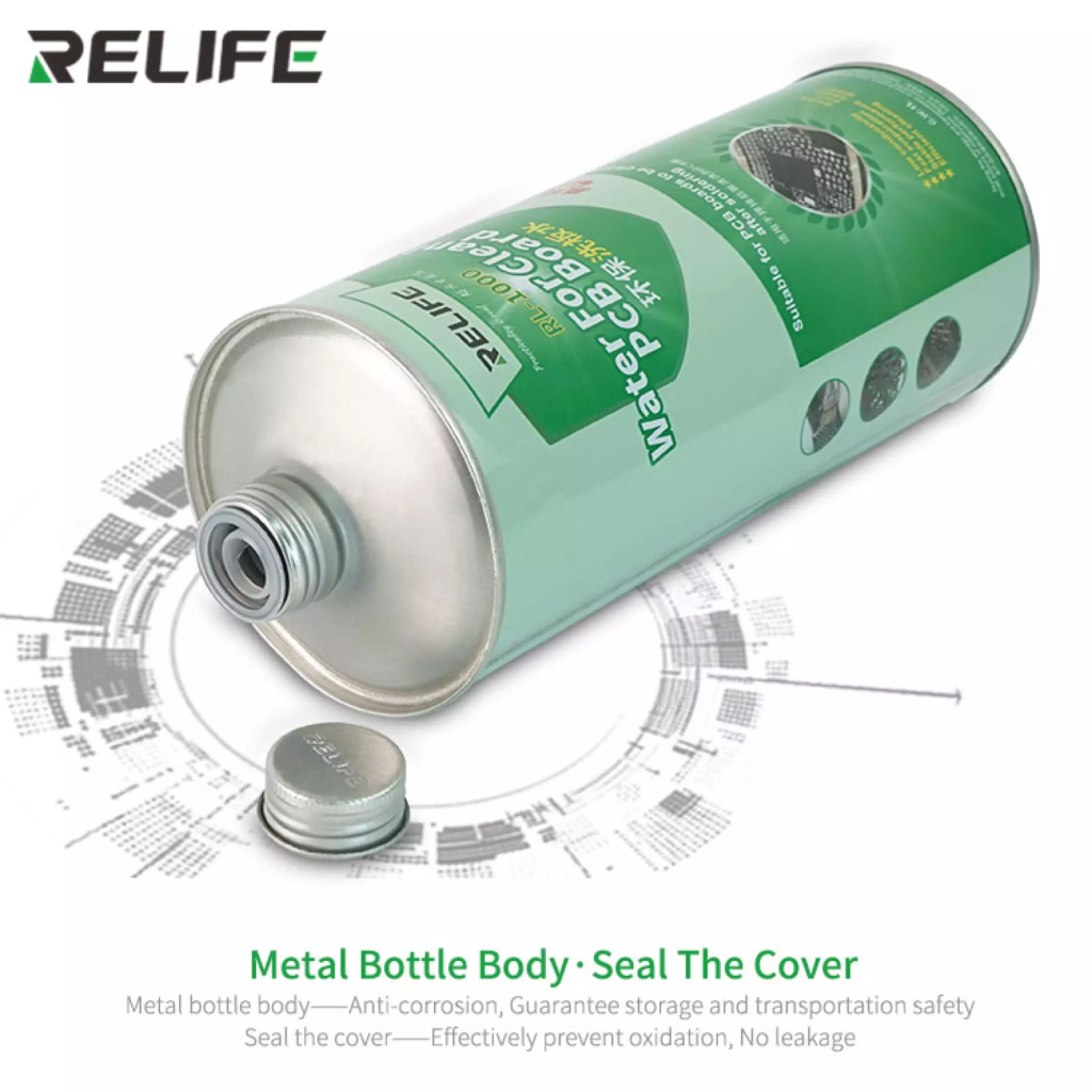 PCB cleaner RELIFE RL-1000 1L bottle - Easy Tools